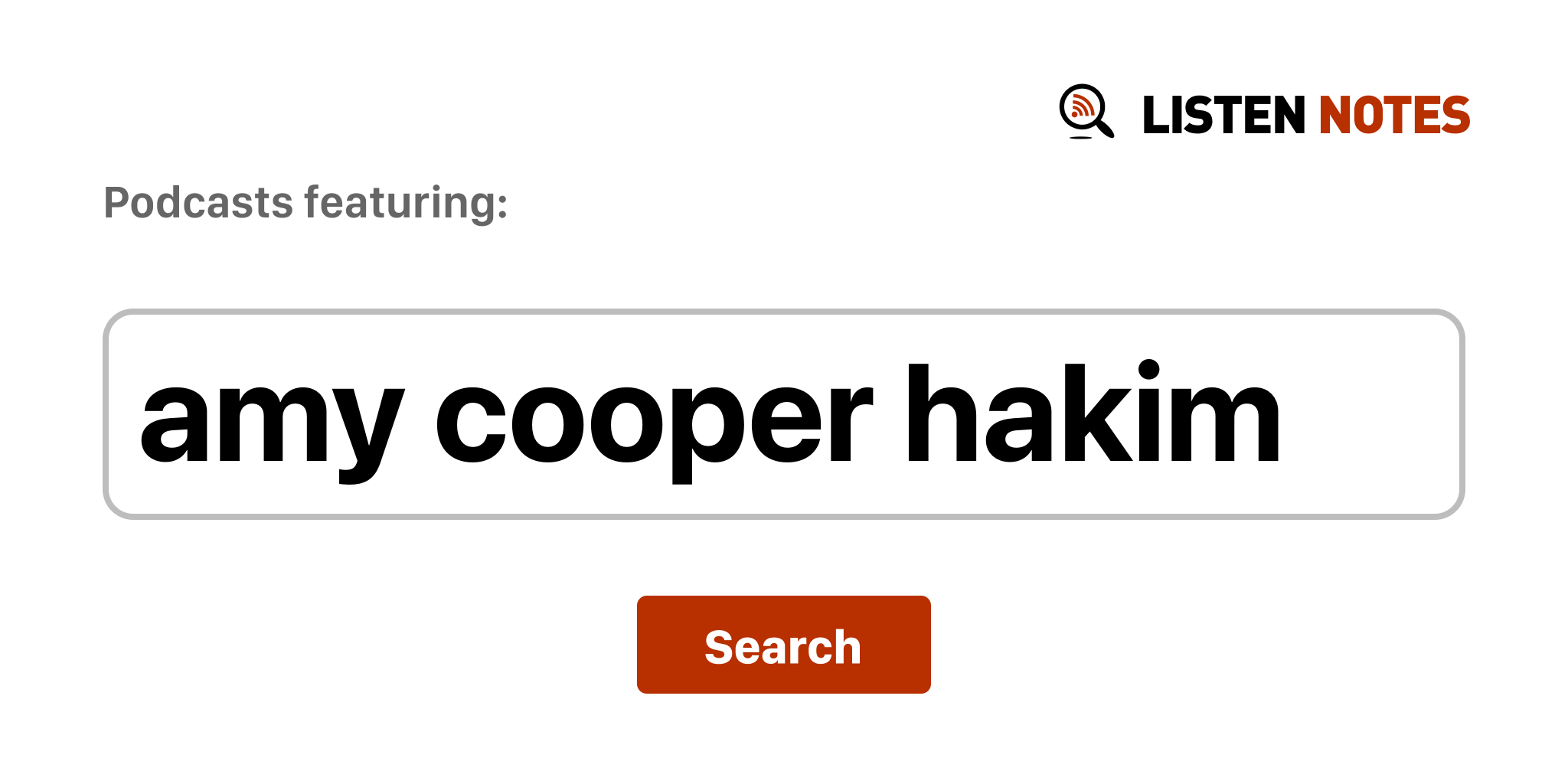 Amy Cooper Hakim - Top podcast episodes